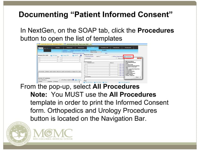 Informed Consent Instructions | PPT