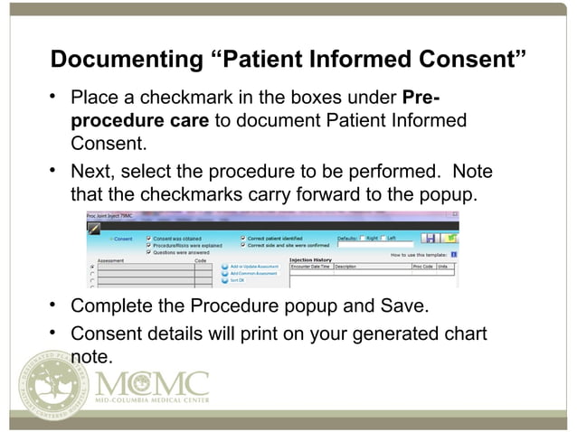 Informed Consent Instructions | PPT