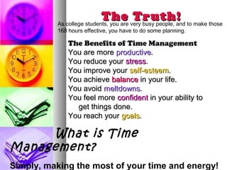 Powerpoint time management | PPT