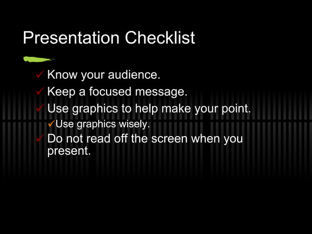 Creating Effective Presentations | PPT | Computing | Technology & Computing