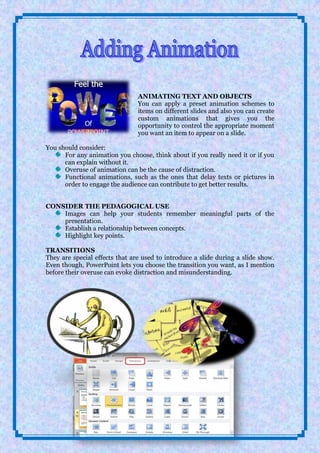 Powerpoint tips | PDF