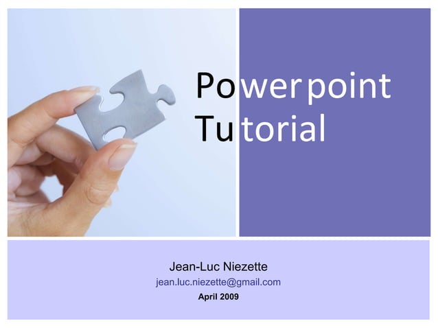 PowerPoint Tutorial Presentation - Tips & Tricks | PPT | Desktop Publishing | Computer Software ...