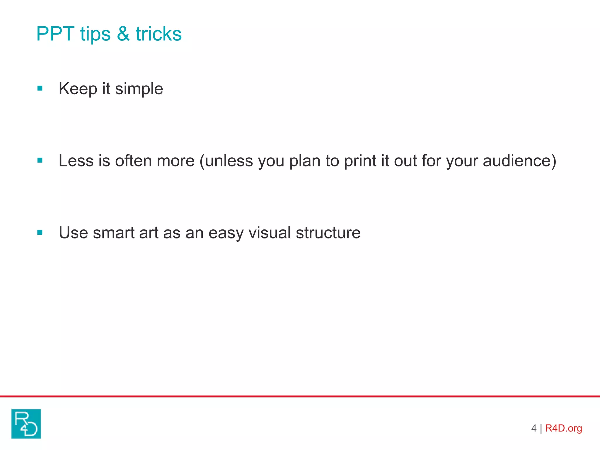 TTIPEC: Power point tips and tricks | PPT