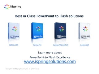 Powerpoint to flash excellence upd | PPT