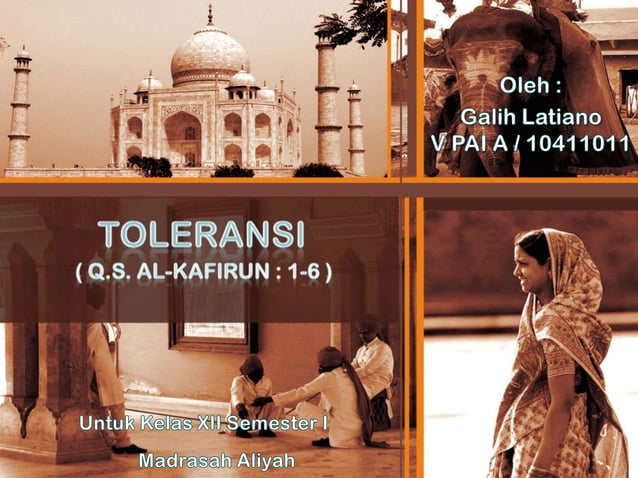 Power point toleransi | PPTX