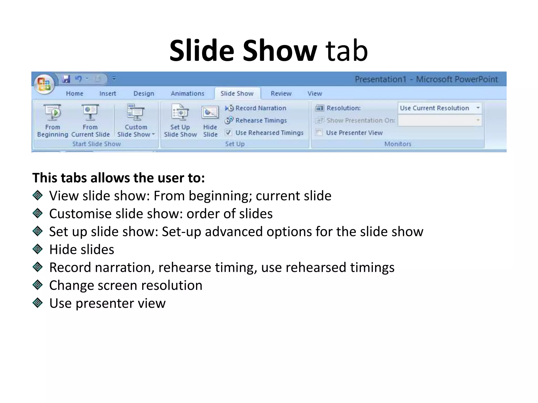 Power point tools | PPTX