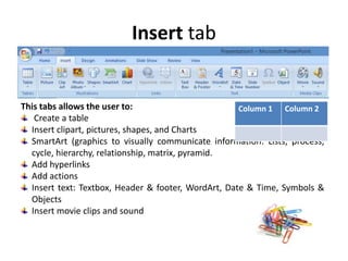 Power point tools | PPTX