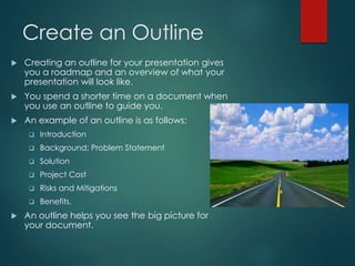 Creating a PowerPoint Presentation | PPTX