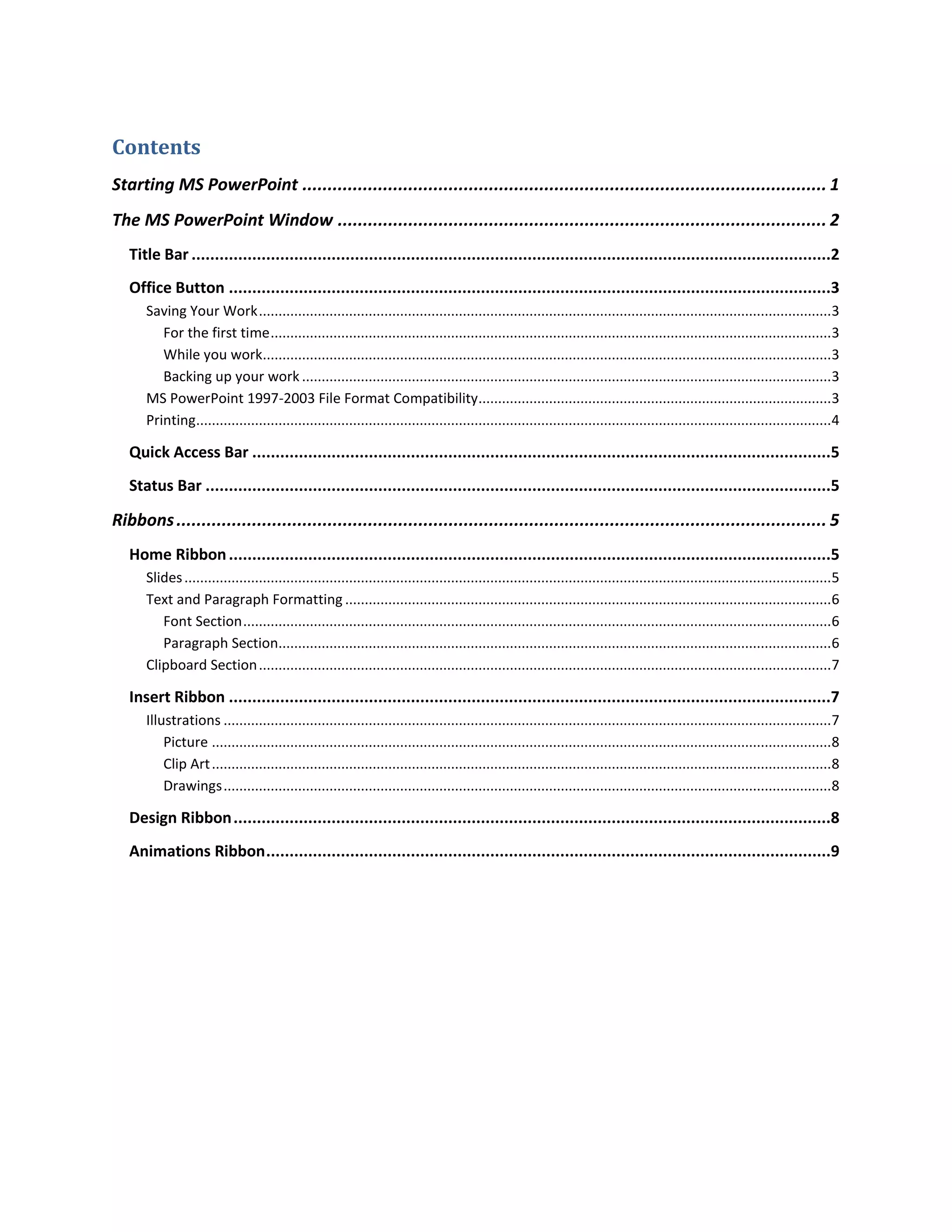 Powerpoint tutorial | PDF