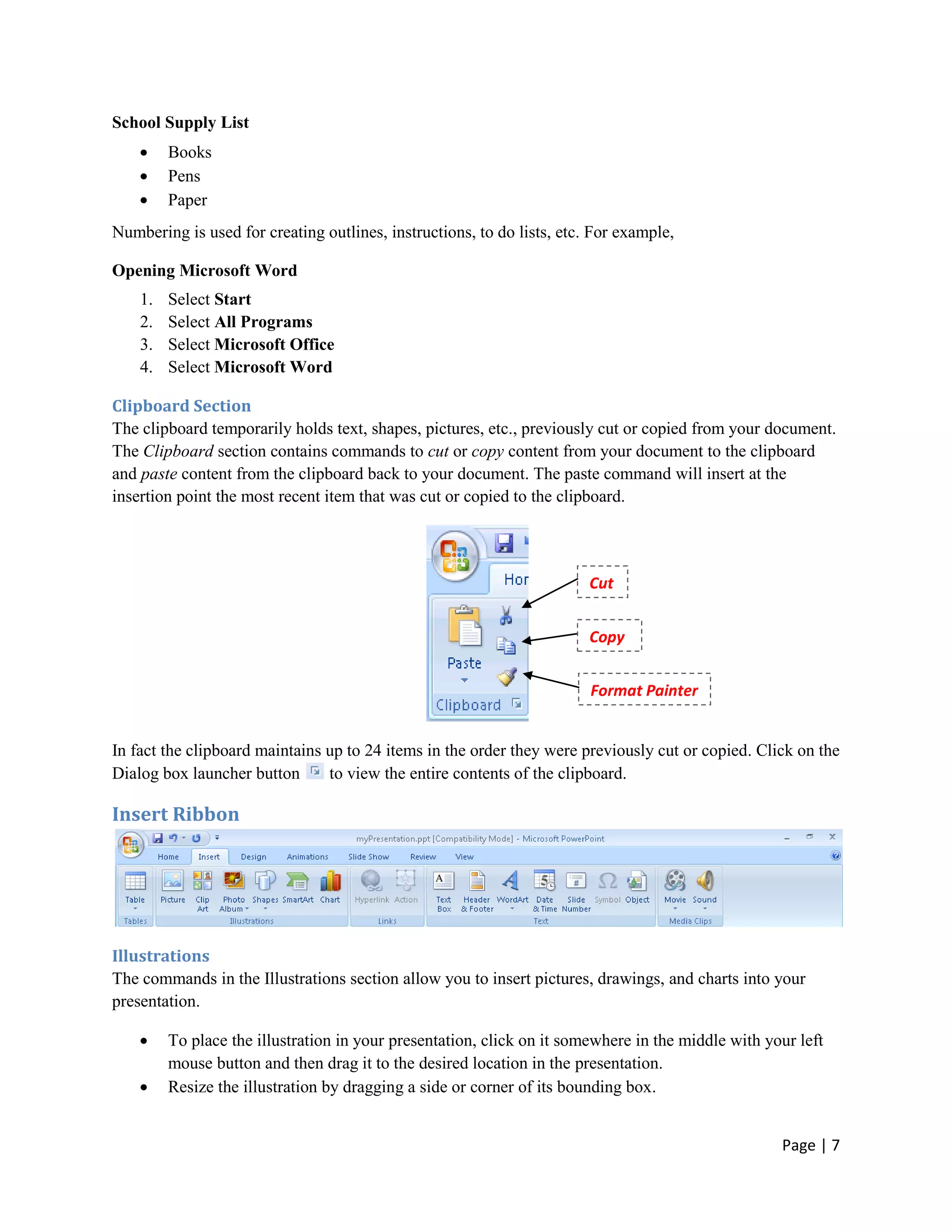 Powerpoint tutorial | PDF