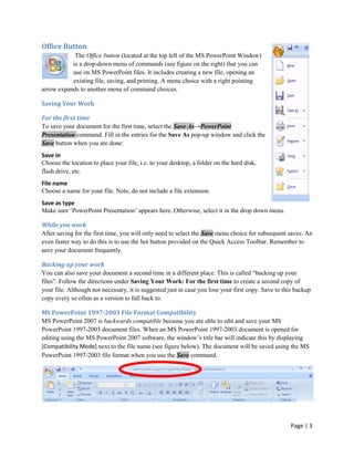 Powerpoint tutorial | PDF