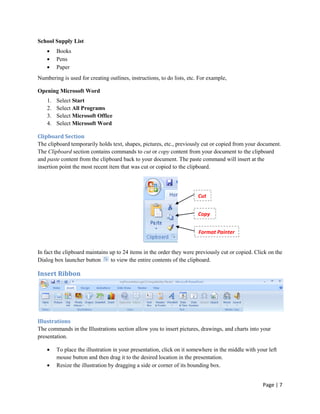 Powerpoint tutorial | PDF