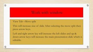 Power point tutorial | PPTX
