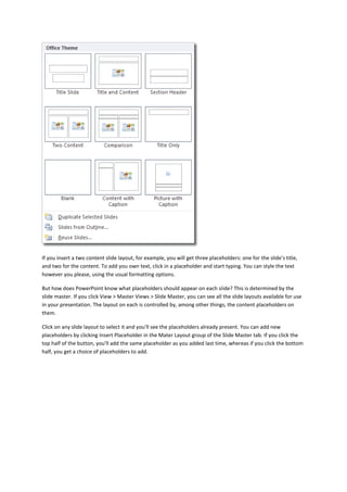 Powerpoint tutorials | PDF