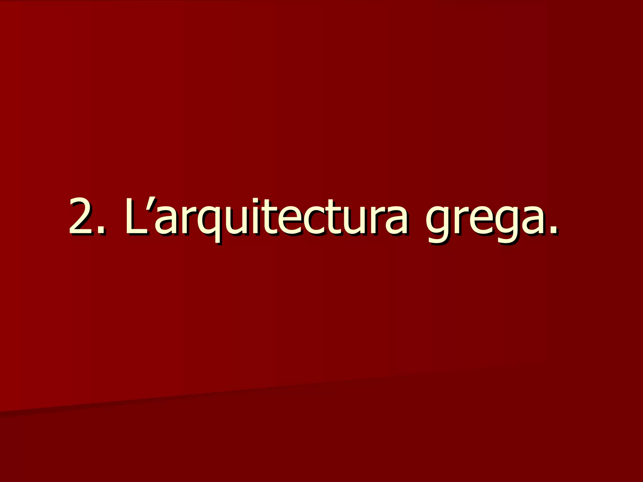 Powerpoint Unitat 3. Art Grec | PPT