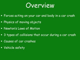 powerpoint presentation on Vehicle crash Analysis | PPT