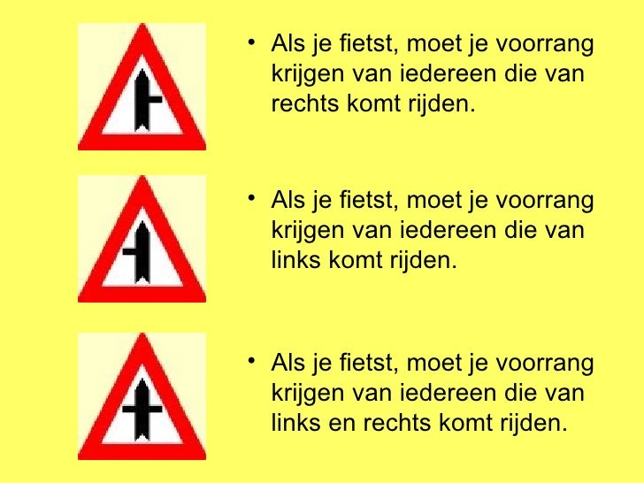 Het verkeer - verkeersborden
