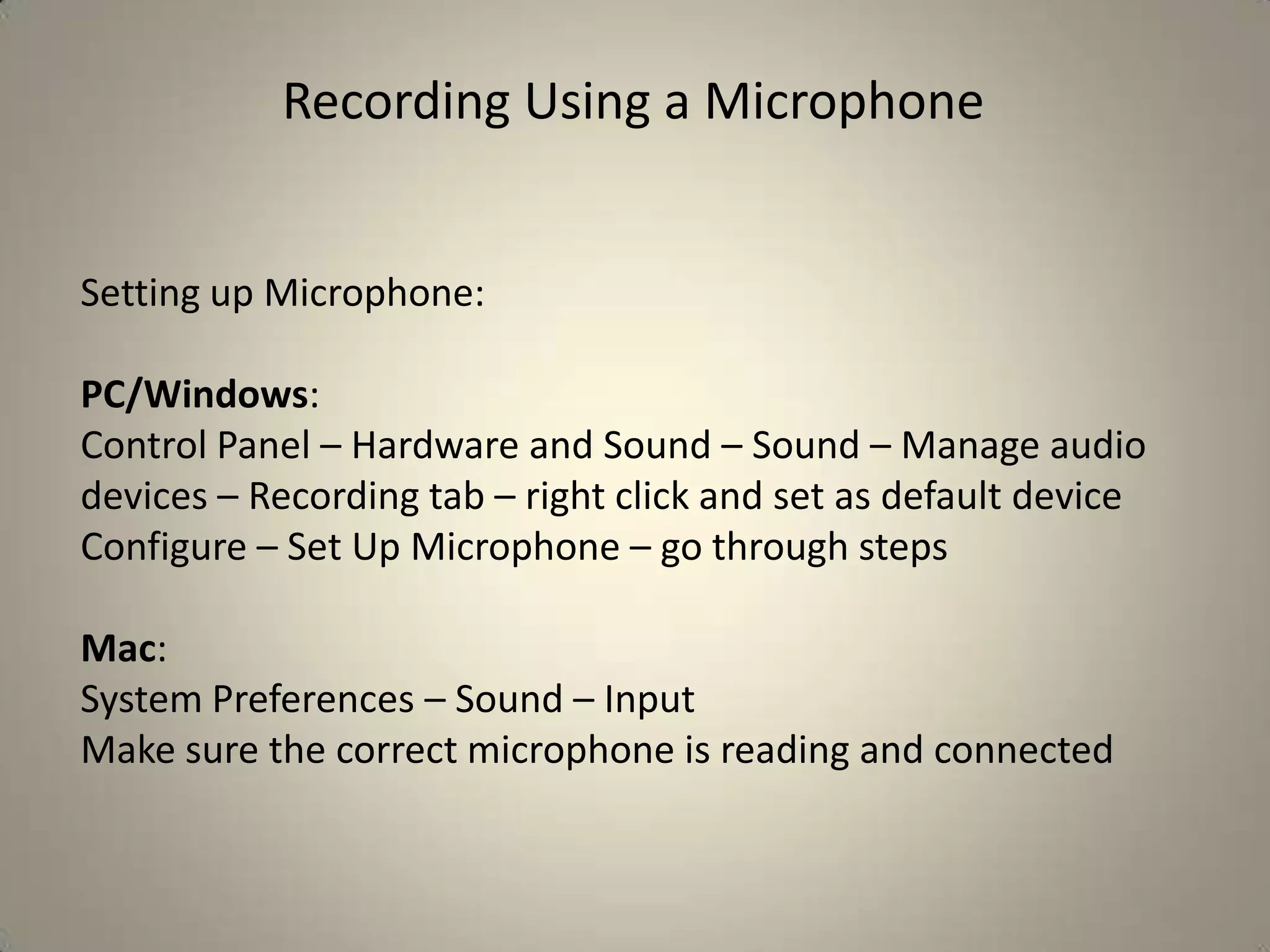 Powerpoint: Video and Audio | PPTX