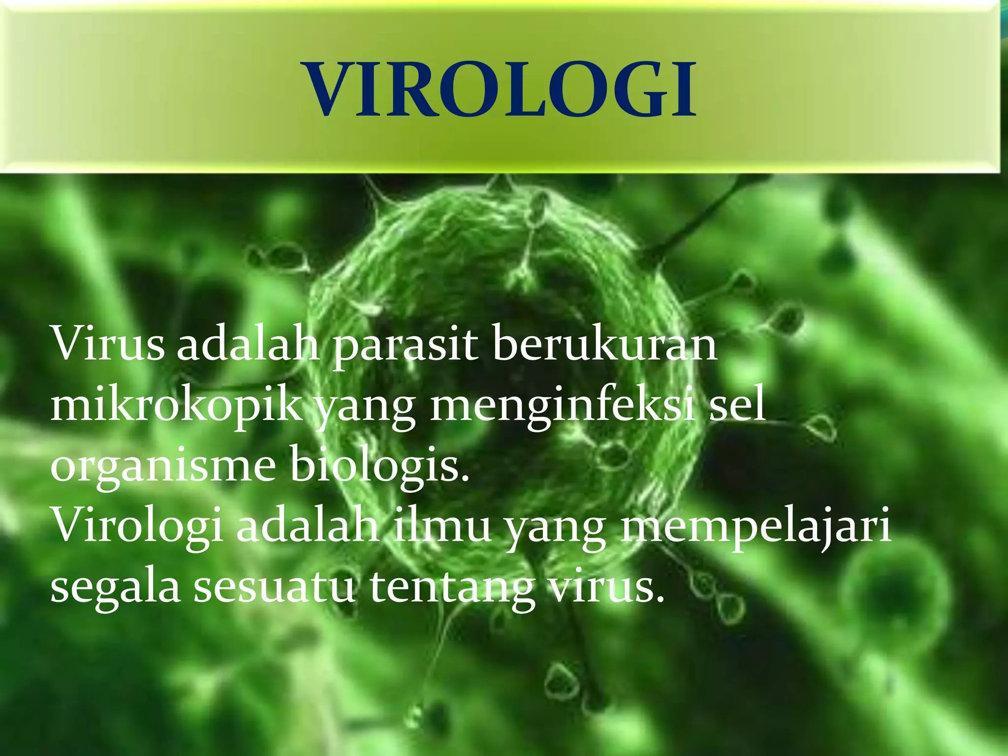 Powerpoint virology | PPT