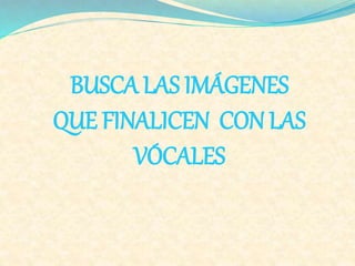 Power point vocales | PPT