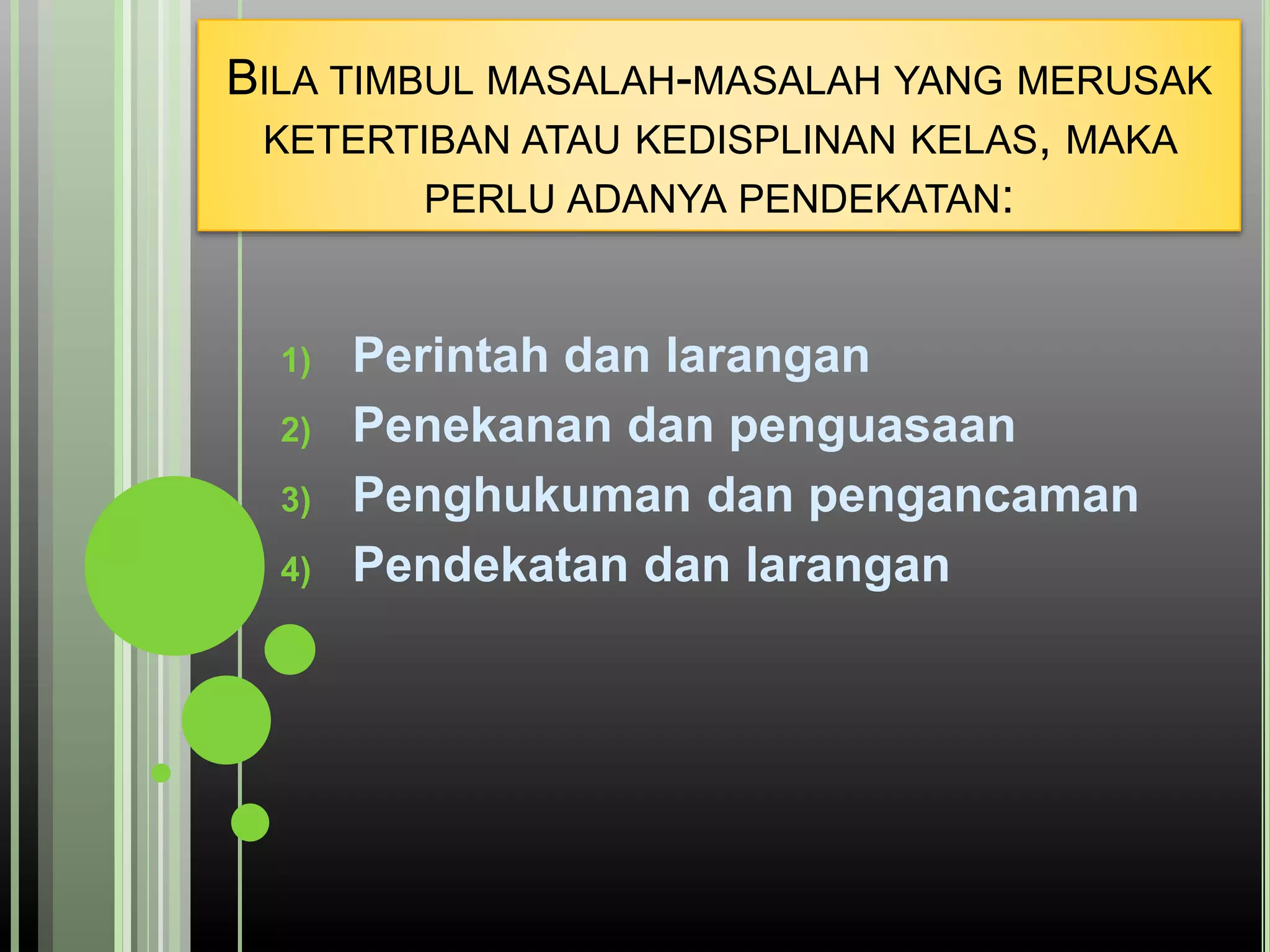 Konsep dan Implementasi Pendekatan Otoriter, intimidasi, dan Permisif | PPT