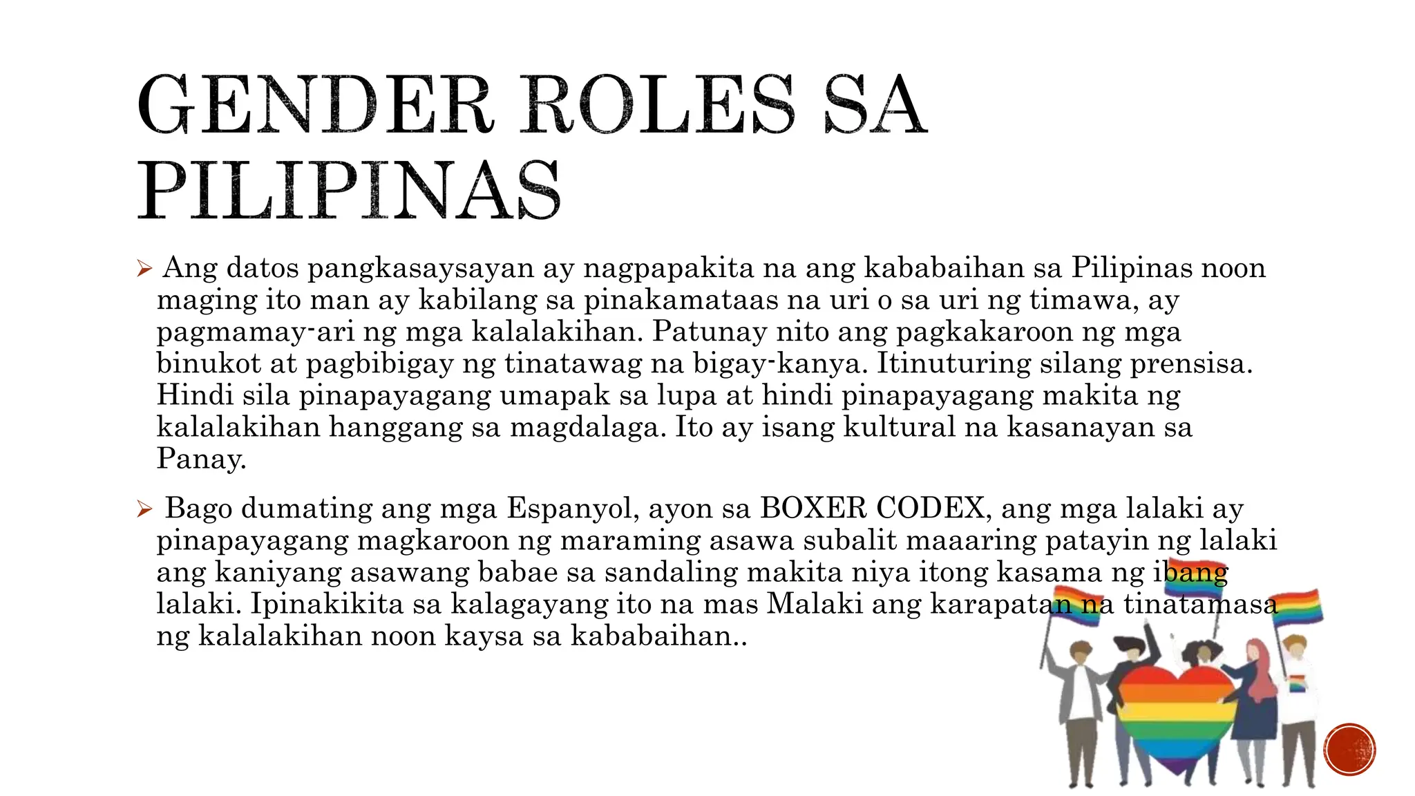 Araling panlipunan 10 HistoryGenderRoles.pptx