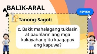 Powerpoint_Week 3_Mapagpakumbaba.pptx tungkol sa ugaling pagpapakumbaba ...