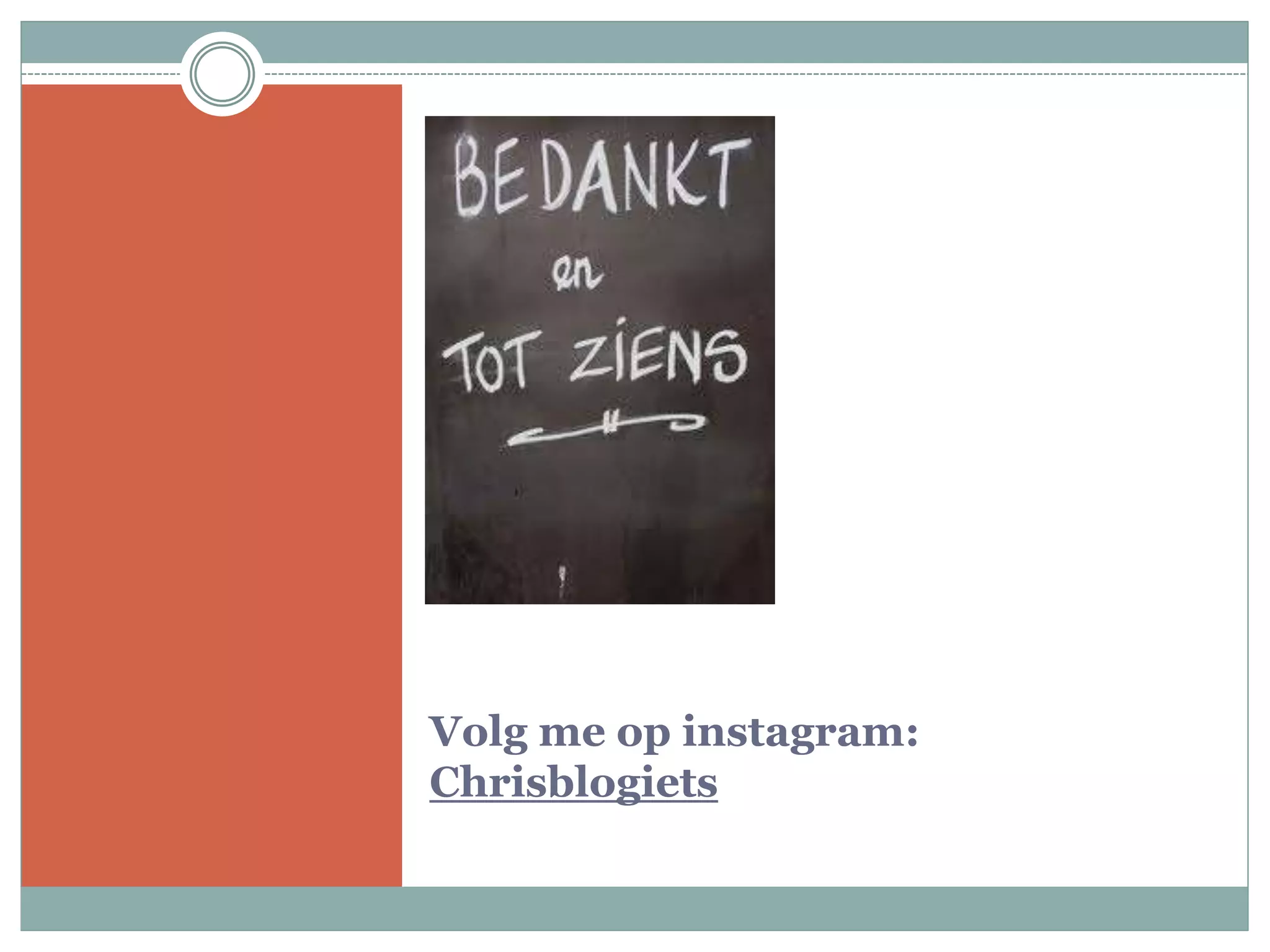 Powerpoint week 5 blok b | PPTX