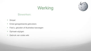 Powerpoint Wikipedia VIVES | PPTX