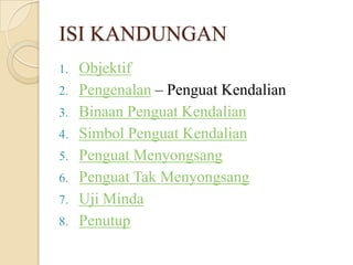 Penguat Kendalian | PPTX