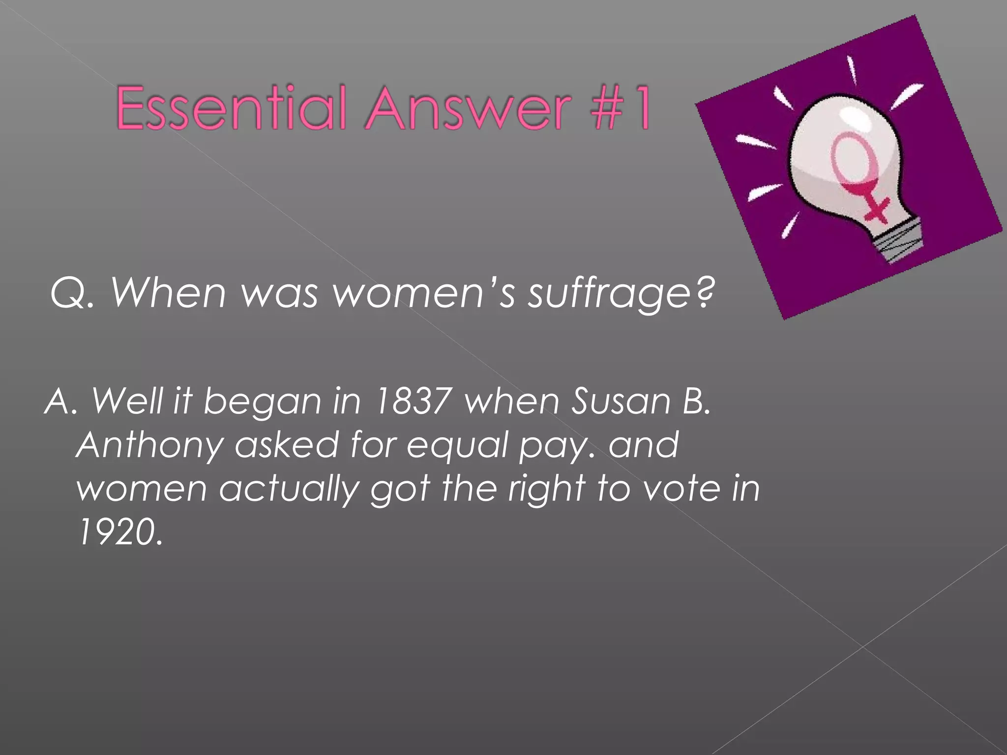 Women's Rights | PPT