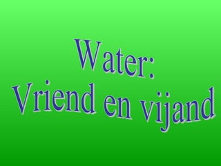 Powerpoint WON Water | PPT