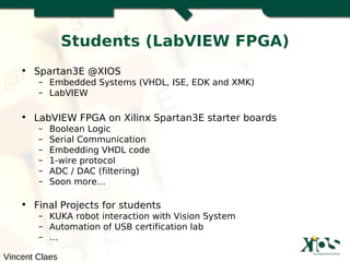 LabVIEW FPGA @ XIOS Hogeschool Limburg | PDF | Computing | Technology & Computing