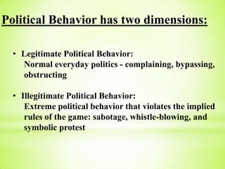 Power & politics | PPTX