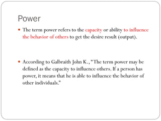 Power & politics | PDF