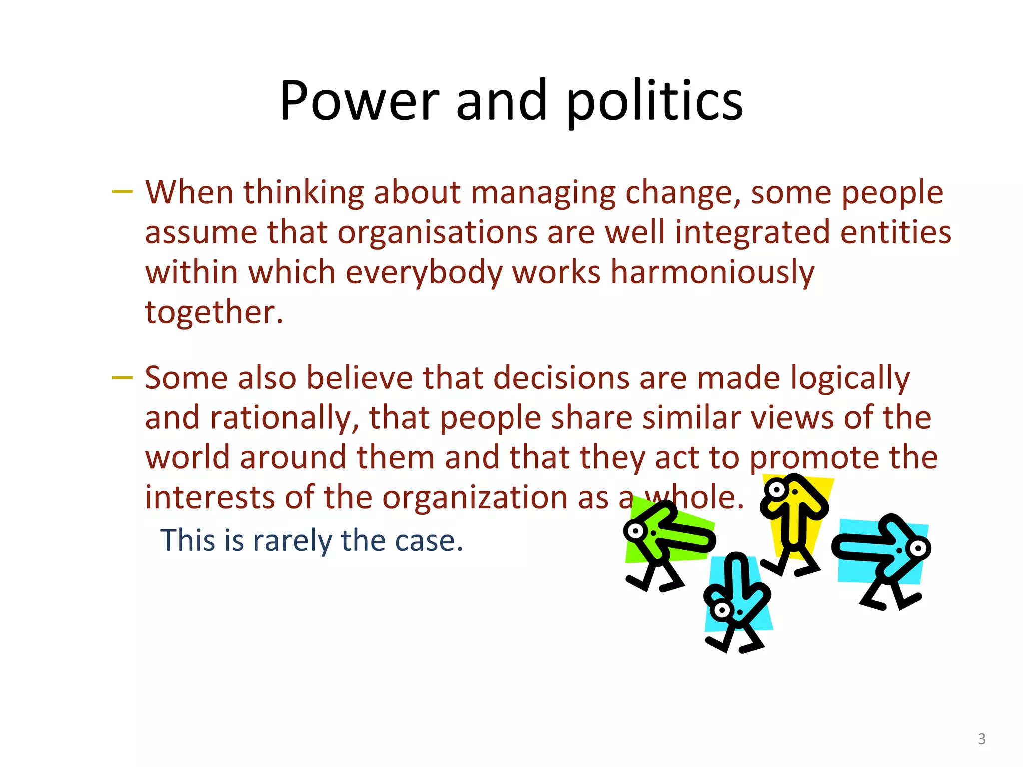 Power, politics and stakeholder management | PPT
