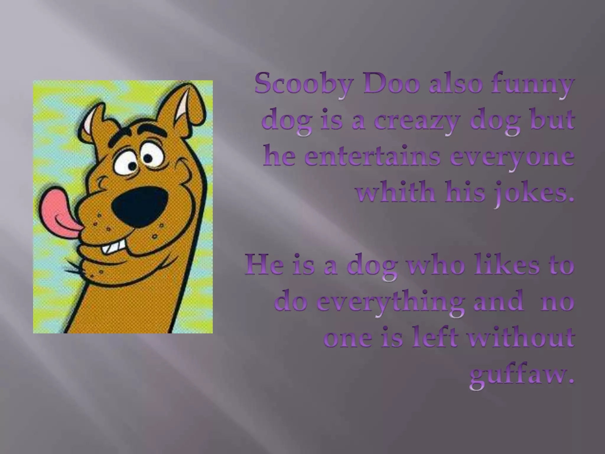 Power ponit de Scooby Doo | PPTX