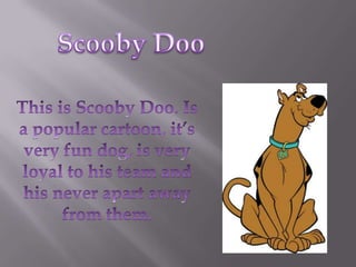 Power ponit de Scooby Doo | PPTX