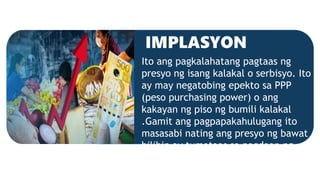 IMPLASYON (Ano ang Impasyon) Ika-apat na Aralin sa ArPan9 | PPTX