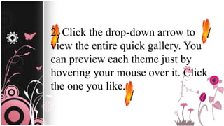 PowerPoint basics | PPTX