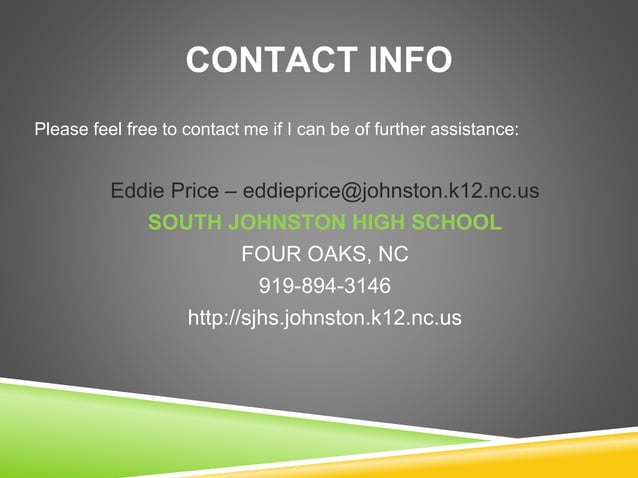 Power presentation ncsu 2 | PPT