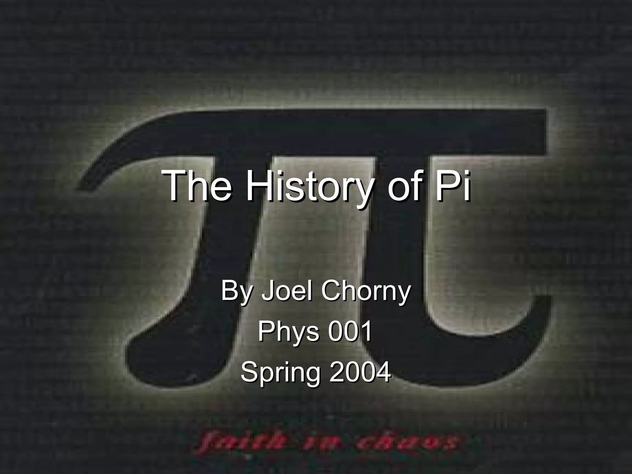 Power presentation of pi | PPT