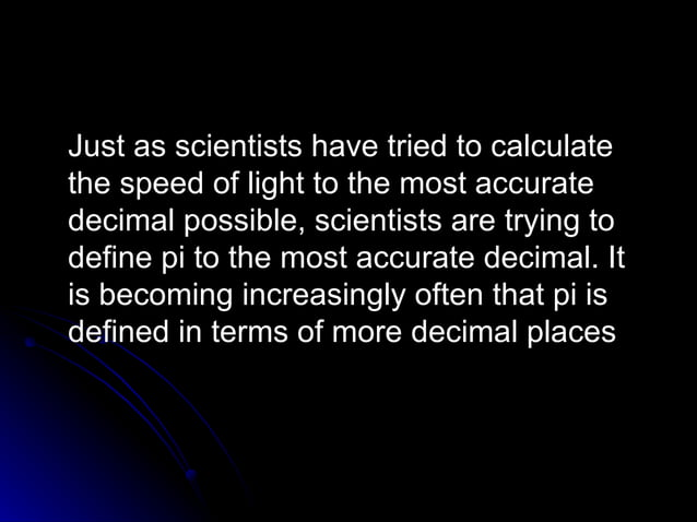 Power presentation of pi | PPT