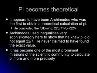 Power presentation of pi | PPT
