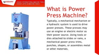 Power Press Machine Manufacturers.pptx
