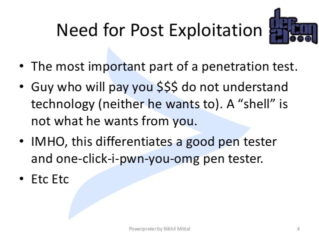 Powerpreter Post Exploitation Like A Boss