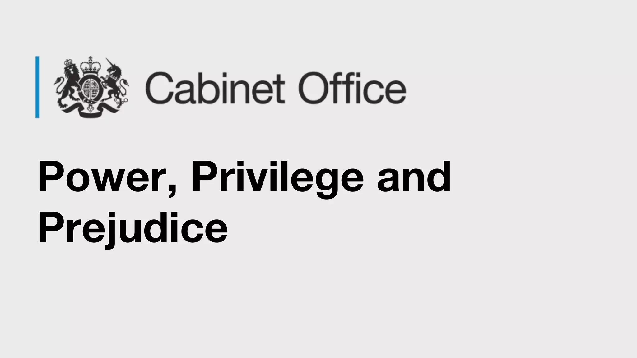 Power, Privilege and Prejudice | PPTX