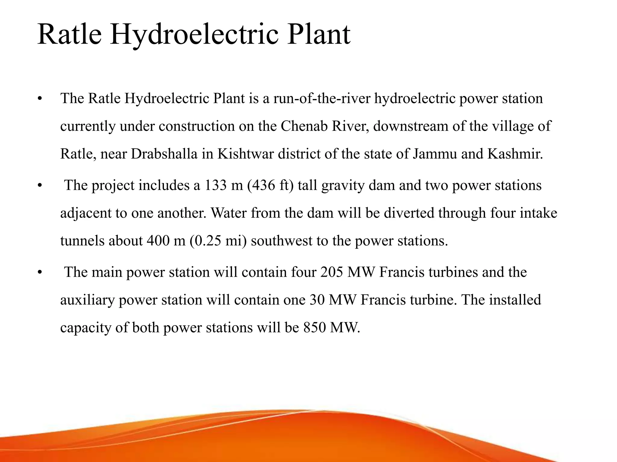 Hydropower projects in Jammu and Kashmir | PPTX