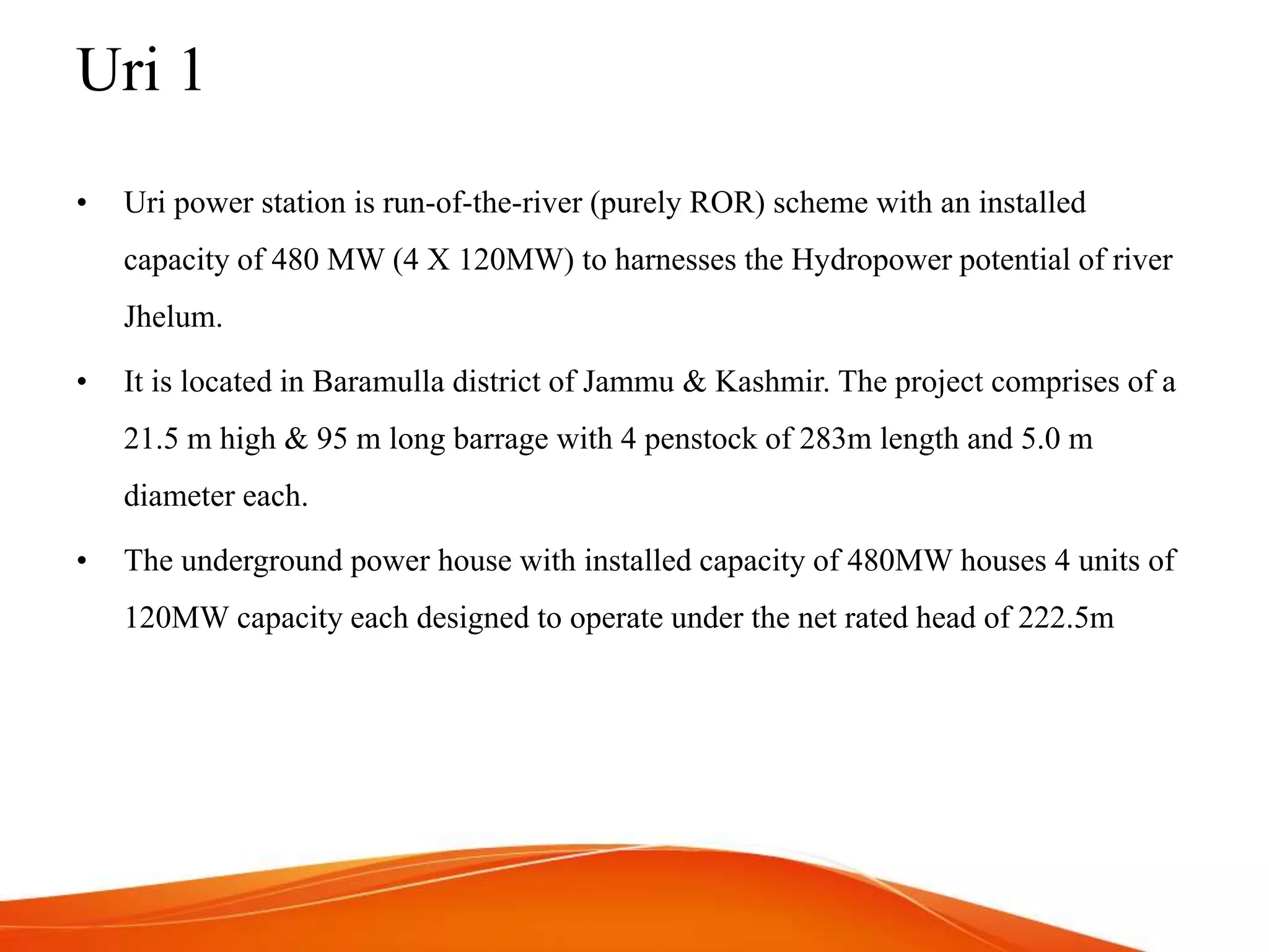 Hydropower projects in Jammu and Kashmir | PPTX