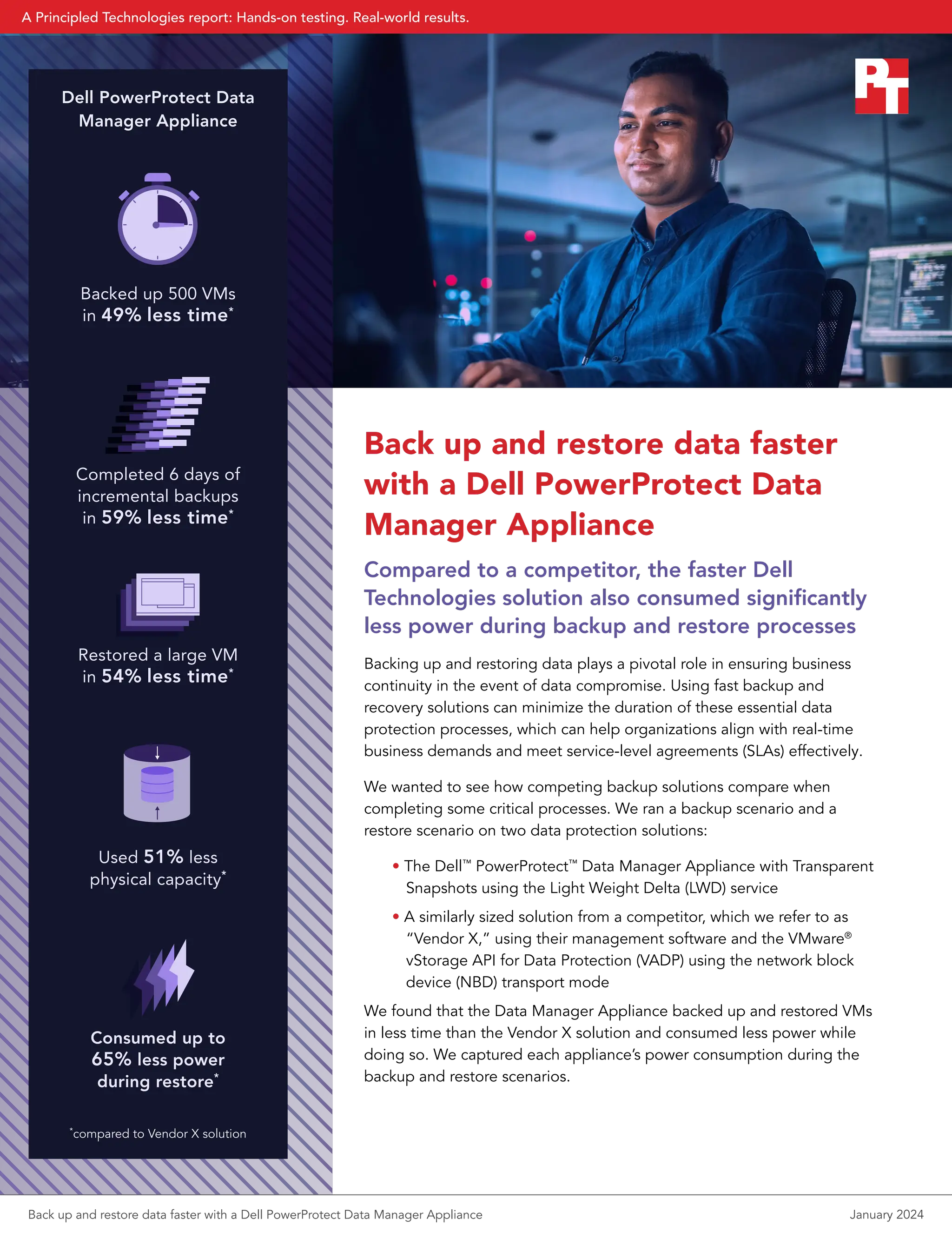 Back up and restore data faster with a Dell PowerProtect Data Manager ...